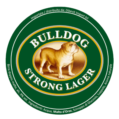 Birre: Bulldog Strong Lager - fusto lt.20